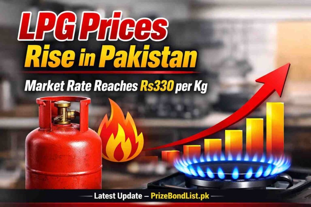 LPG Prices Increase in Pakistan 2026 – Latest LPG Rate Update
